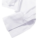 Roaso Women's Asymmetrical Crop Top Long Sleeve Blouse Button up Shirt ...