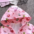 EnJoCho Child Girl Cotta Toddler Kids Baby Girls Boys Cartoon Jacket Zipper Hooded Windproof ...