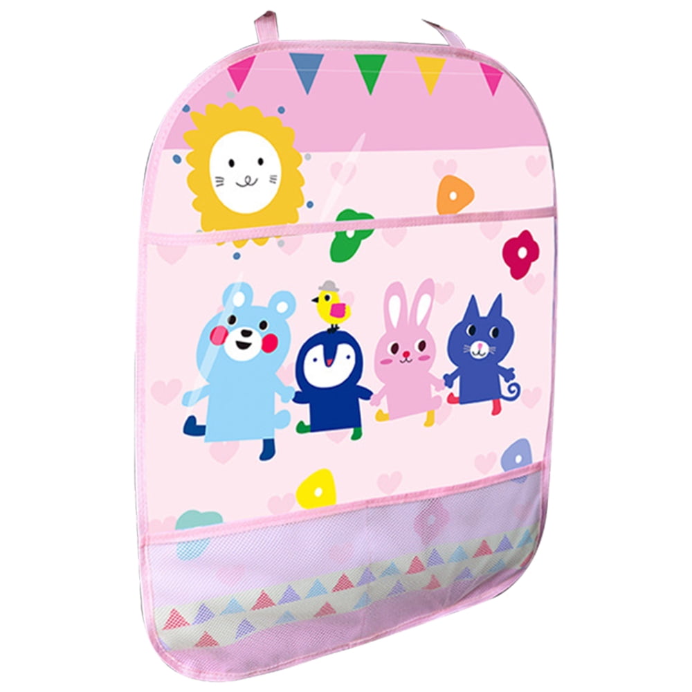 Seat Back Protector | Kick Mat Designed With Cartoon Patterns For Kids ...