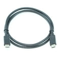 3ft USB 3.2 Gen 2 Type-C Male/Male Cable, PD to 100W/5A, 10Gbps Black ...