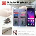 Dteck for Samsung Galaxy A14 5G Case Wallet with RFID Blocking Credit ...