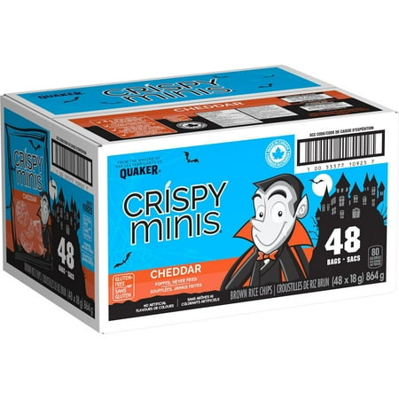 Quaker Crispy Minis Halloween Cheddar Multi Pack | Walmart Canada