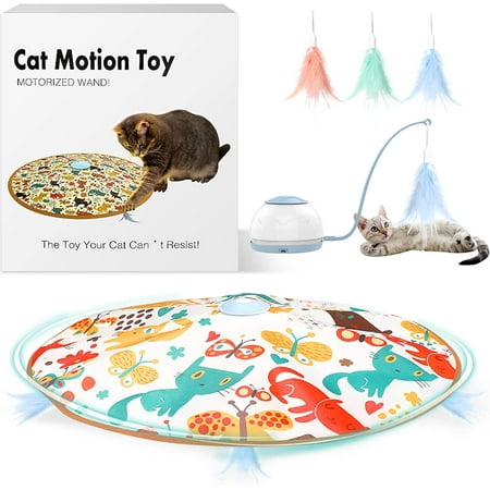Electronic Motion Cat Toys4 Modes Interactive Cat Toys for Indoor Cats ...