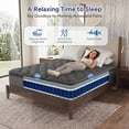 Zhovac 14 inch Twin Size Mattress, Memory Foam & Spring Hybrid Medium ...
