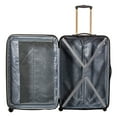 Jetstream 28-inch Hardside Rolling Spinner Checked Luggage, White Dots ...