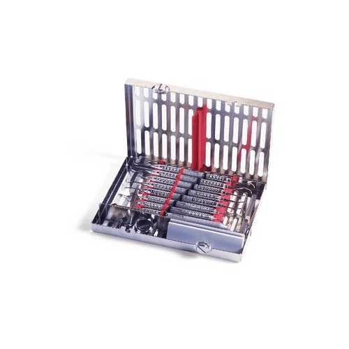 Hu-Friedy IM5080 IMS Signature Series 8 Instrument Cassette Tray Red Stainless Steel - Walmart.com