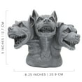 Esterno Cerberus 3-Headed Dog Planter; Garden Decor Statue Decorative ...