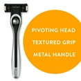 BIC Us 5-Blade Unisex Razor Starter Kit for Men and Women, Silver ...