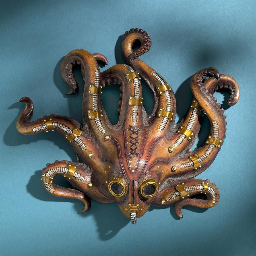 Design Toscano Steampunk Octopod Wall Sculpture - Walmart.com