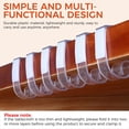 25 Pieces Table Skirting Clips SMC Model Plastic Tablecloth Clips for ...