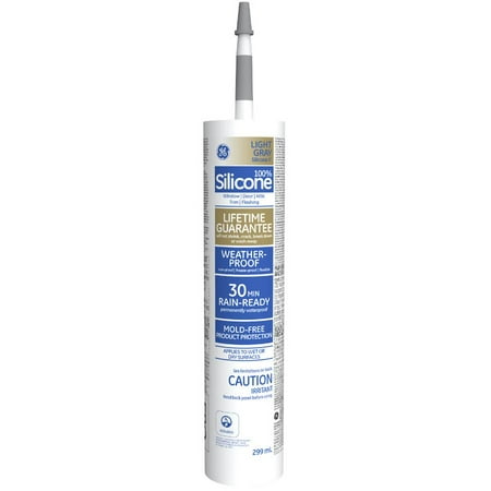Multi Purpose Silicone II Sealant - Light Grey, 299 ml - Walmart.ca