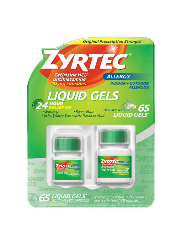 Zyrtec Allergy Medicine in Health and Medicine - Walmart.com