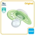 MAM Original Comfort Pacifier for Toddlers and Babies, 16+ Months ...