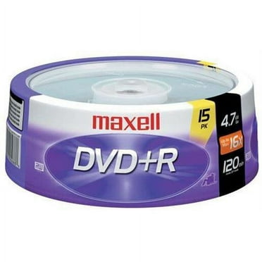 Verbatim 8x 4.7 GB DVD+R Digital Movie Spindle (25 Discs) - Walmart.com