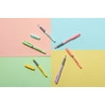 Bic Brite Liner Grip Pastel Highlighters Bright Colored Chisel Tip 6 Count
