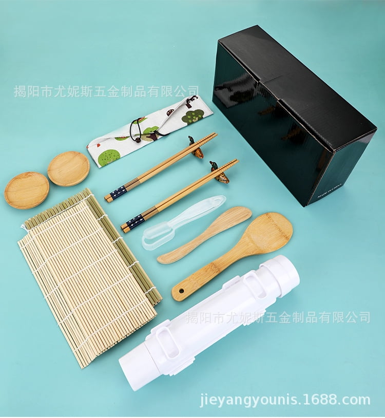ALL in 1 Sushi Bazooka Roller Kit with Chef’s Knife, Sushi Making Kit ...