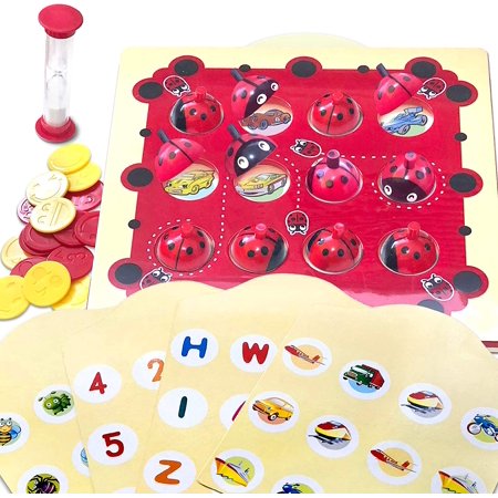HHHCLadybug Memory Matching Game for Kids - Fun Educational Learning ...