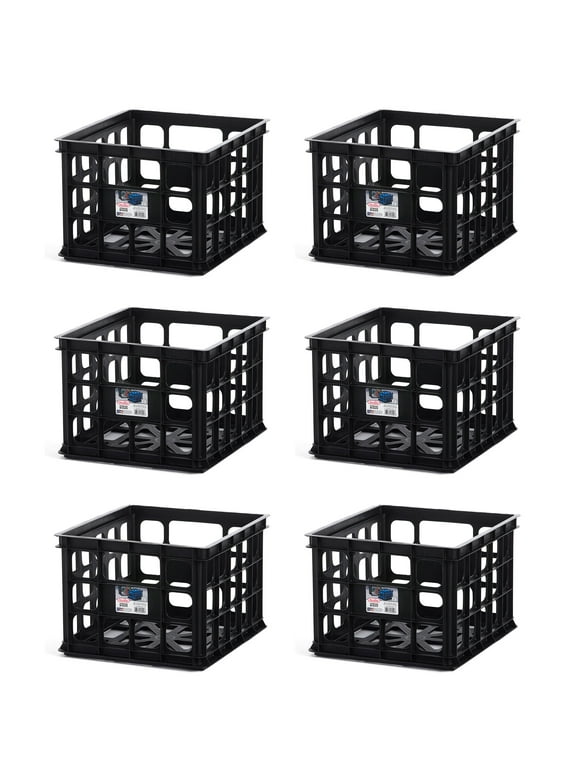 Plastic Crates in Storage Containers - Walmart.com