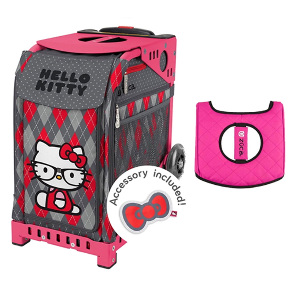 Zuca Sport Bag - Hello Kitty (Geek Chic) with Gift Black/Pink Seat ...