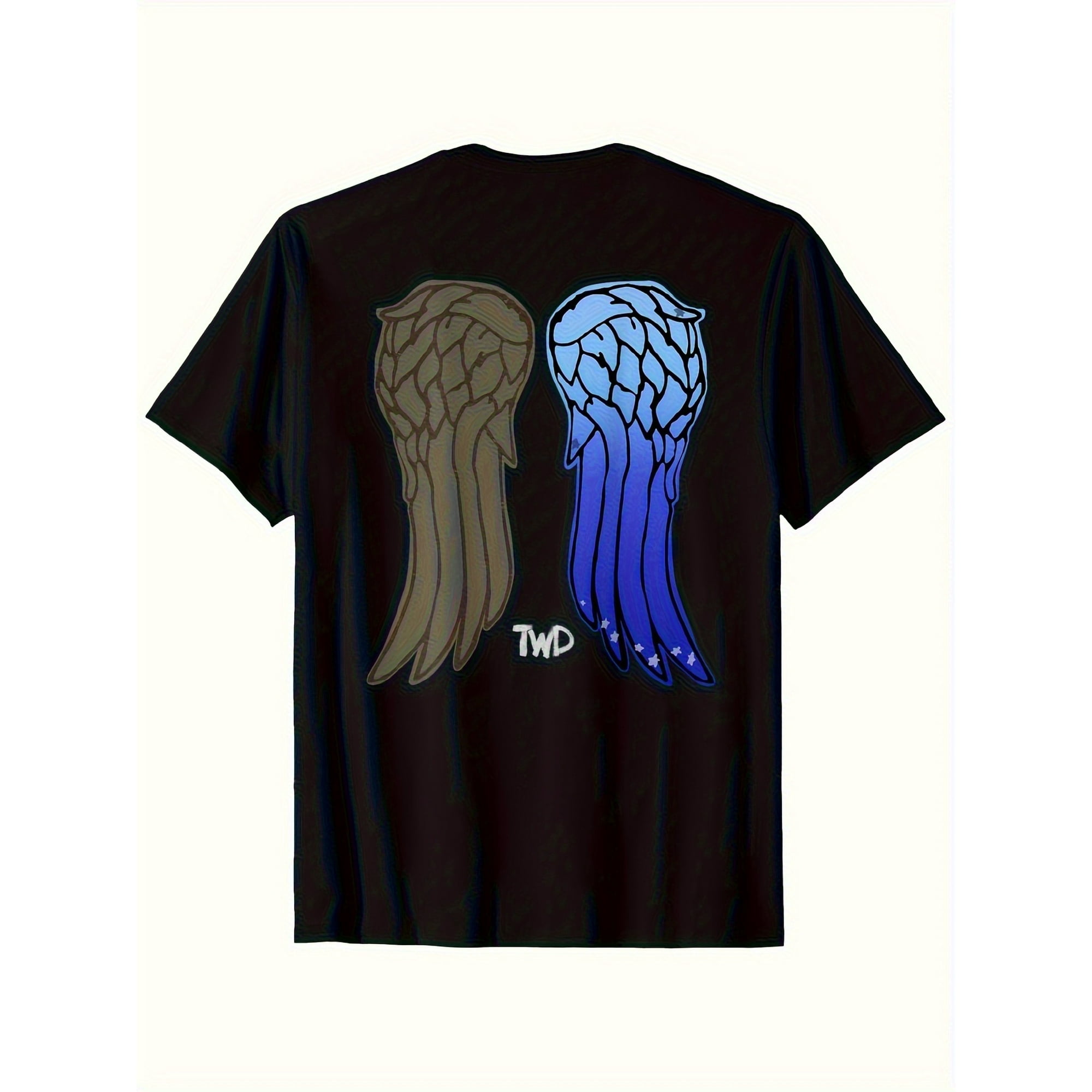 Click here for Yingd The Walking Dead Daryl Dixon Wings Graphic T... prices