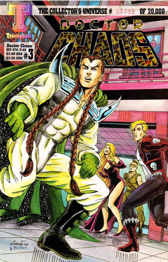 Doctor Chaos #3 VF ; Triumphant comic book - Walmart.com