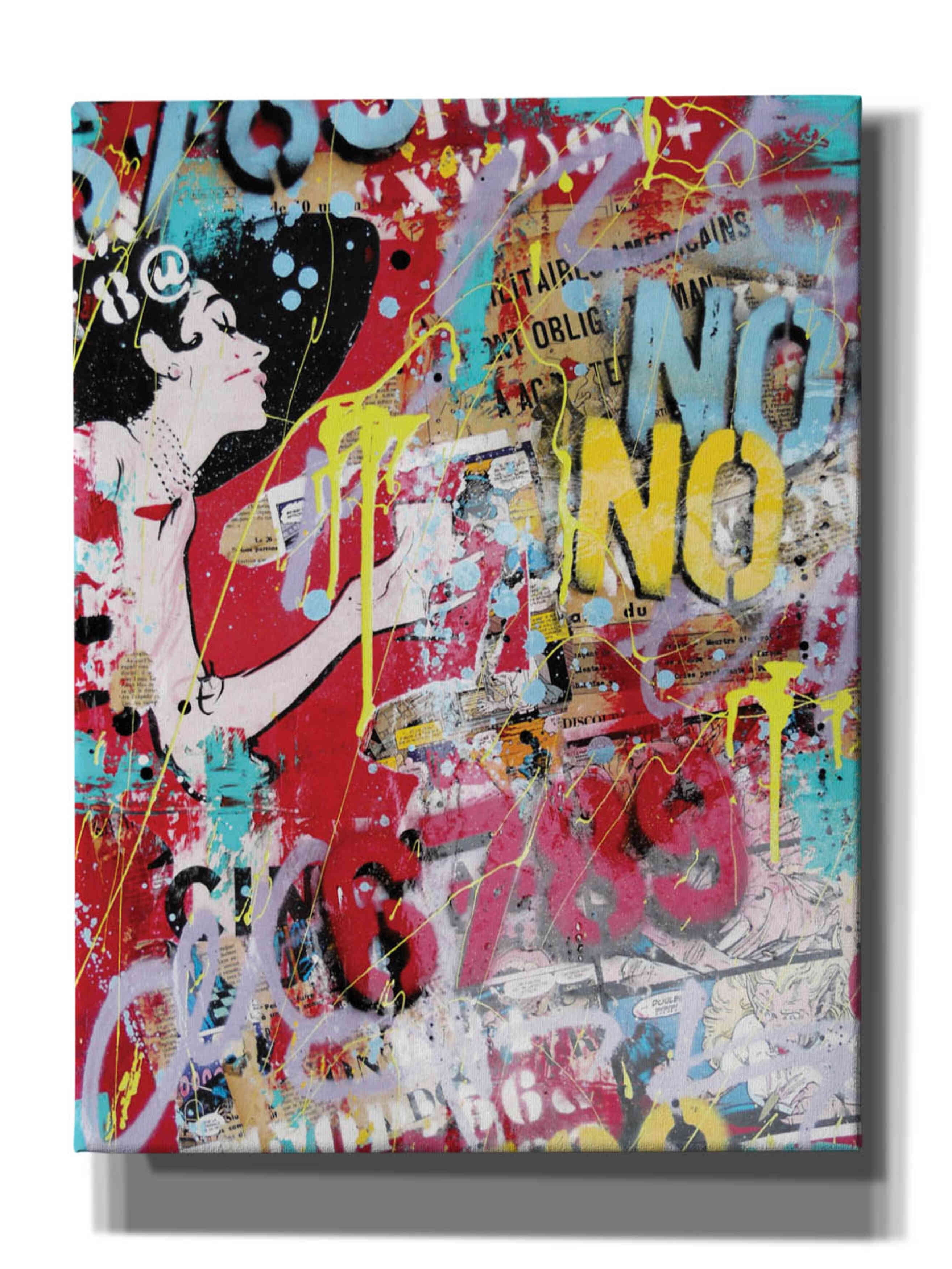 Epic Graffiti 'Breakfast at Tiffany's 2' by David Drioton, Giclee ...