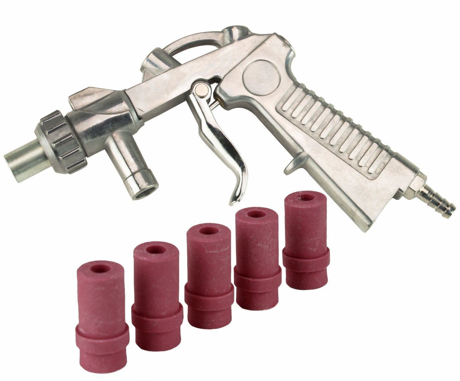 Dragway Tools Blast Media Gun & (5) 7MM Nozzles for 25 60 90 Sandblast ...