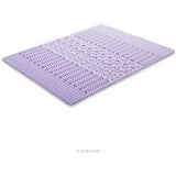 Free Shipping! Dream Collection 2-Inch 5-Zone Lavender Foam Queen ...
