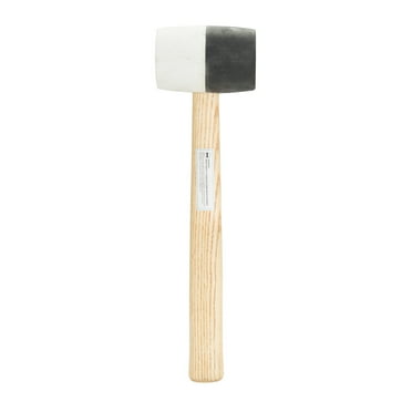 HART 16-Ounce White Rubber Mallet - Walmart.com