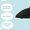 Dream On Me Onyx Canopy Black, Removable UV Protection for Outdoor Playpen - Walmart.com