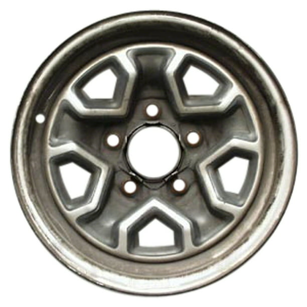 14 X 6 Reconditioned OEM Steel Wheel, Silver, Fits 1982-1993 Chevrolet ...