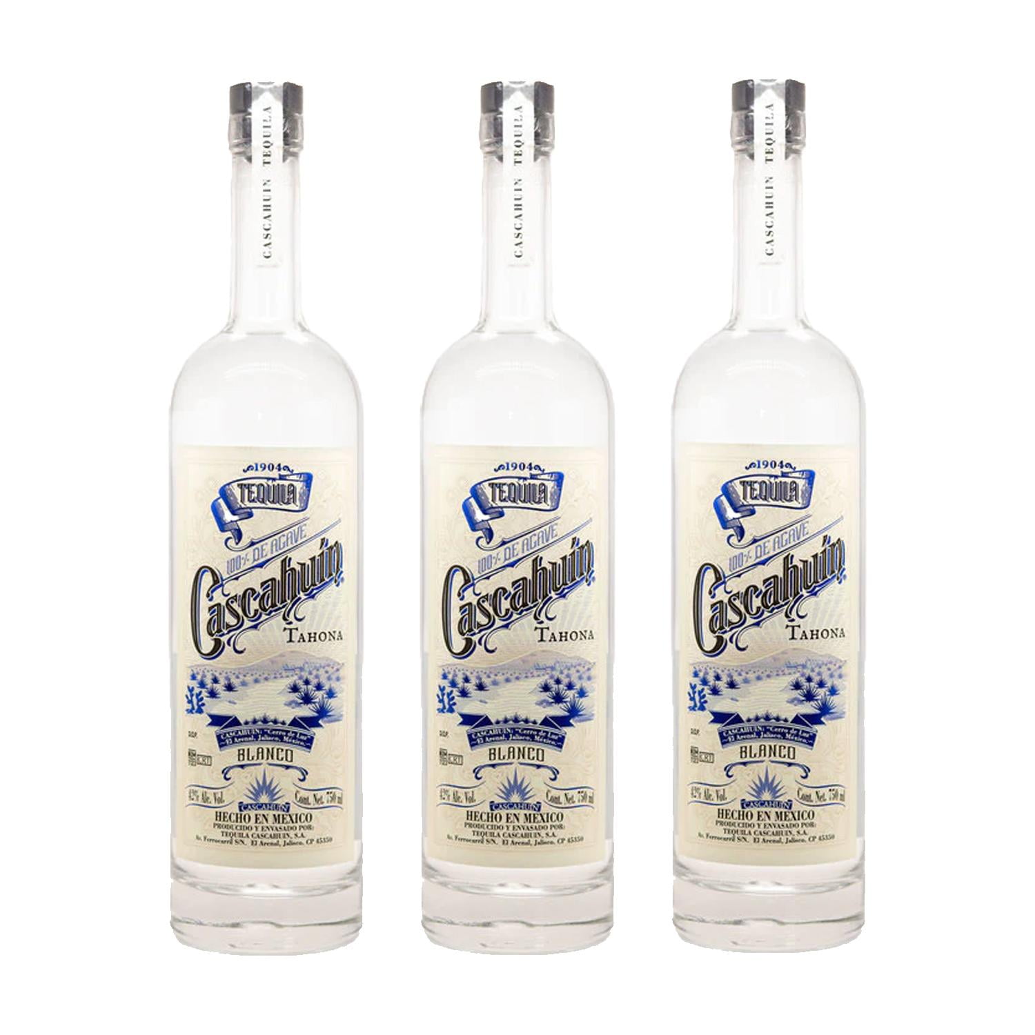 3x2 Tequila Cascahuin Tahona 750 ml Cascahuin Tahona | Walmart en línea