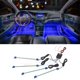 LEDGlow 4pc Blue LED Interior Underdash Lighting Kit - Walmart.com