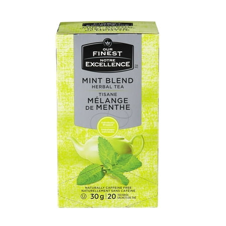Our Finest Mint Blend Herbal Tea, Pack of 20 - Walmart.ca