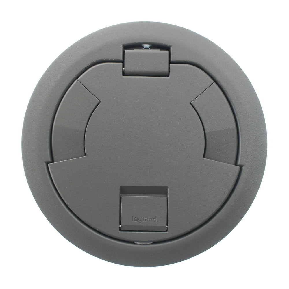 Wiremold 6CTC2GY Evolution-Series Low Profile Cover Plate for 6AT Poke ...