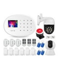 Alarm System Kit 4G GSM Tuya Smart Home Alarm Work With Security Camera Motion Sensor ,Anti ...