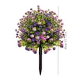 Dvumao Home Decor, 2pcs Artificial Flower Garden Outdoor Decoration ...