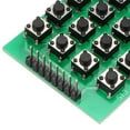 4x4 Matrix 16 Keypad Keyboard Module 16 Button Mcu - Walmart.com