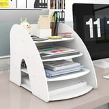 Natwind 7-Tier Office File Paper Organizer for Desk Desktop Letter Tray ...