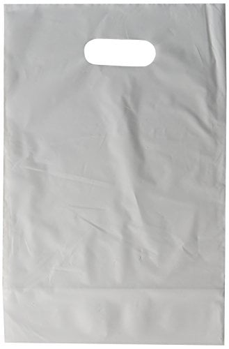 50 ~ White Plastic Bags ~ 8.75" X 12" ~ New ~ Loot Bags, Party Favor ...