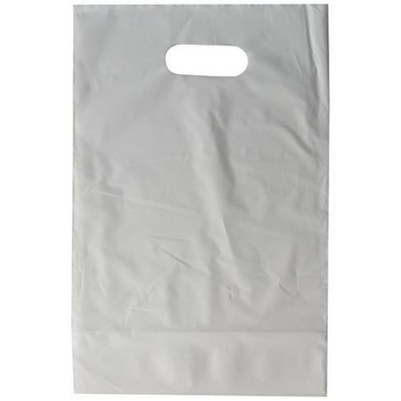 50 ~ White Plastic Bags ~ 8.75" X 12" ~ New ~ Loot Bags, Party Favor ...