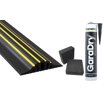 1 ¼” High Garage Door Threshold Seal Kit 10'3" Length | Flexible PVC ...