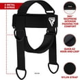 RDX Weight Lifting Neck Harness, 4MM Padded, 90CM Adjustable Steel ...