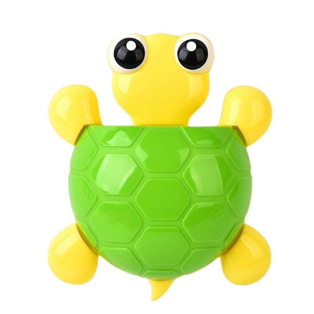 Farfi Cute Cartoon Tortoise Shaped Suction Cup Bathroom Turtle ...