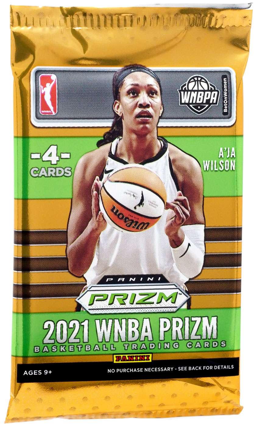WNBA Panini 2021 Prizm Basketball Trading Card BLASTER Pack (4 Cards ...