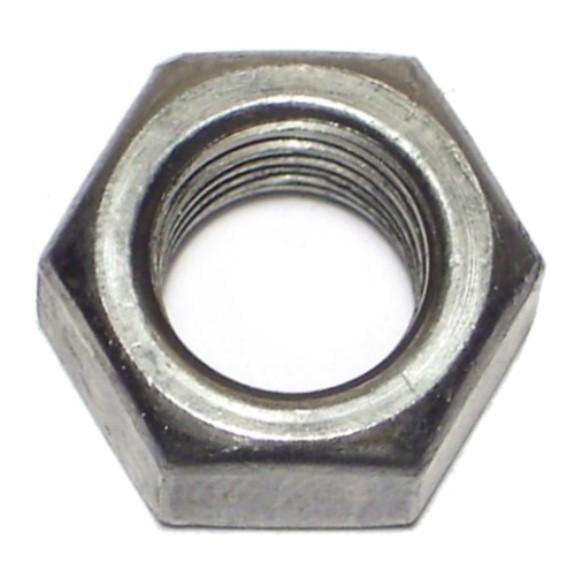 7/16"-20 Plain Steel Fine Thread Left Hand Hex Nuts HNS-230 (6 pcs ...