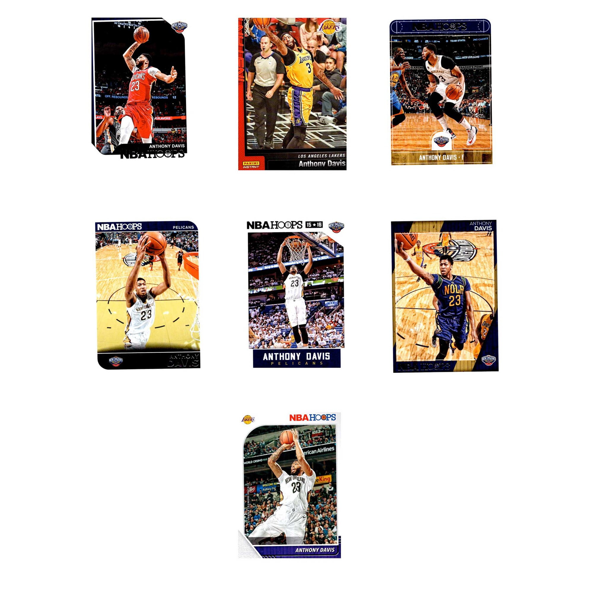 C & I Collectables - Anthony Davis Los Angeles Lakers Trading Cards Set ...