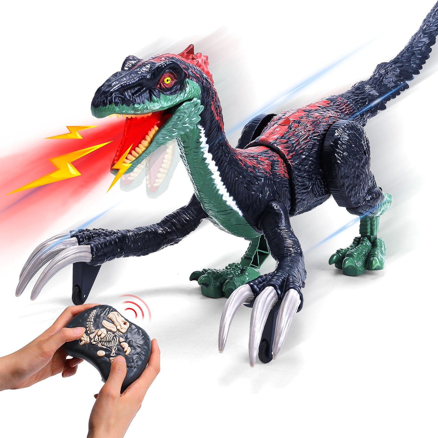 Click here for Grm Remote Control Dinosaur Toys For Kids - Realis... prices