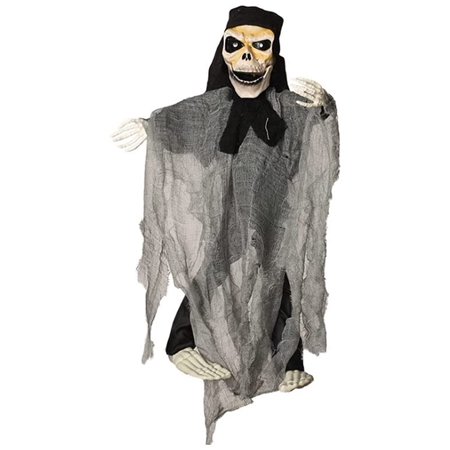 Hanging Ghosts, Haunted House Entrance Hanging Skeleton Scary Ghosts ...