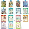 T-HOTLYST Interactive Wall Chart Toy for Toddler Cogntive Skill ...